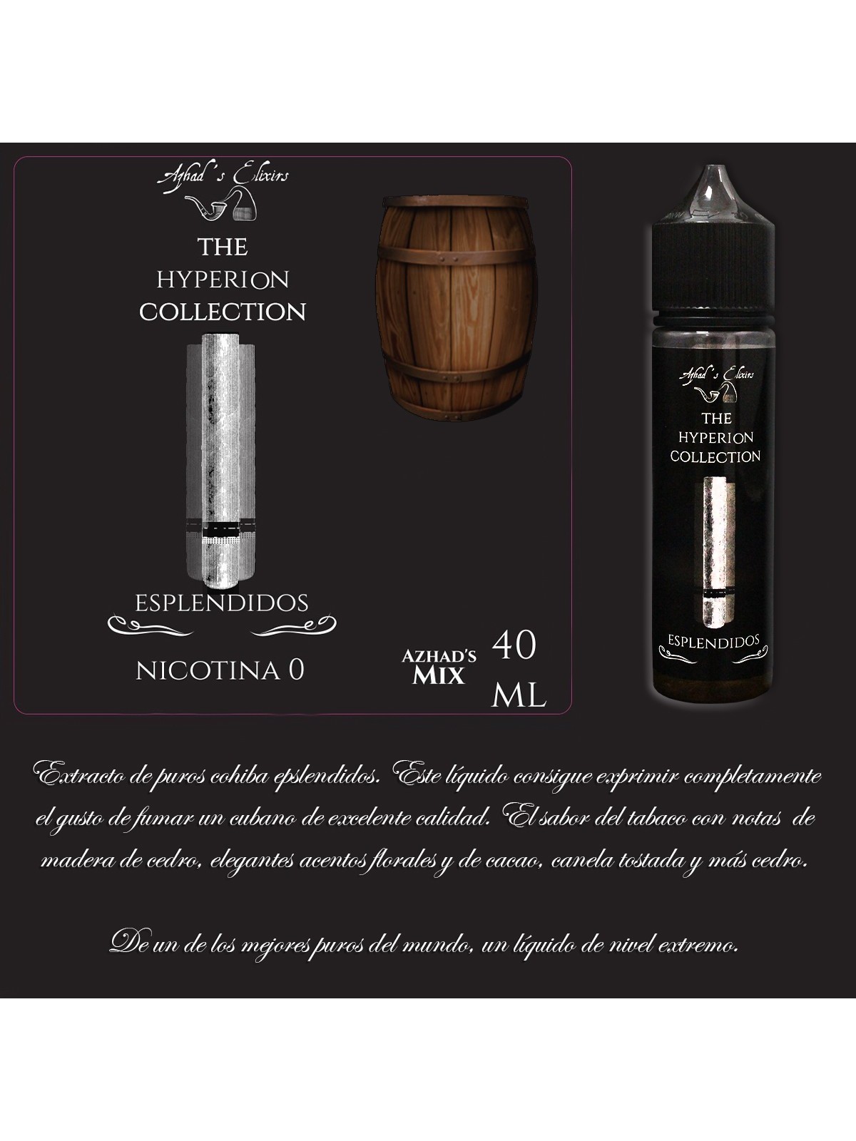 AZHAD'S - AROMA SHORTFILL ESPLENDIDOS (40ml)